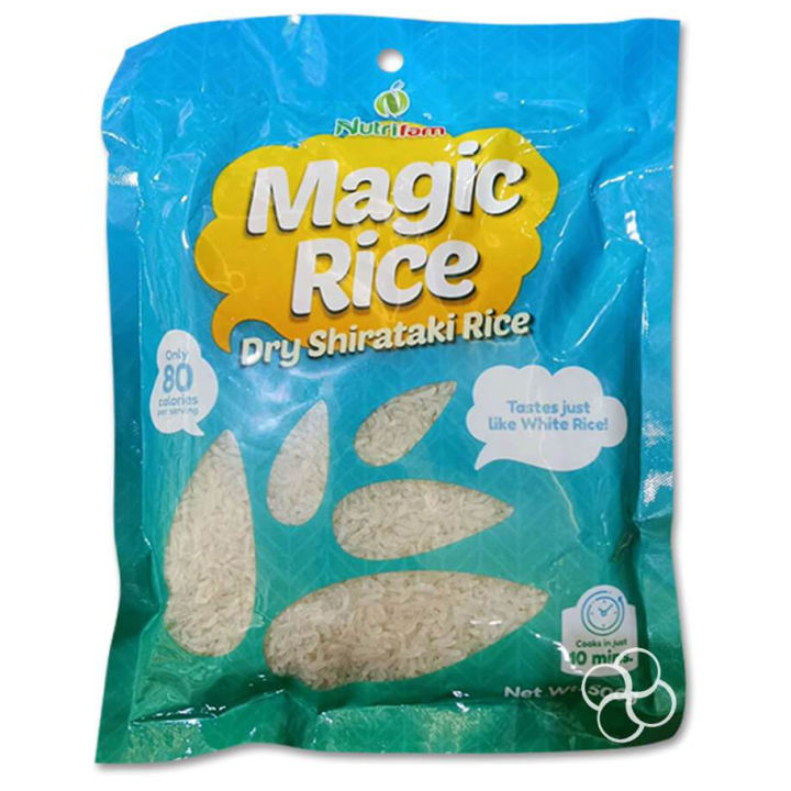 Nutrifam Magic Rice - Dry Shirataki Rice (500g) | Lazada PH