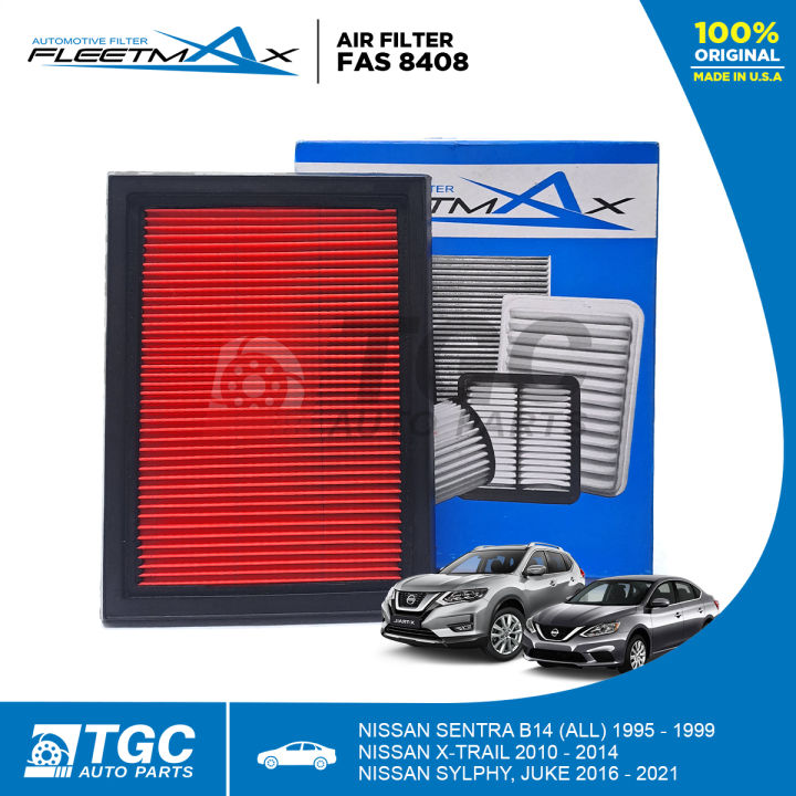 Fleetmax Air Filter / Air Cleaner for NISSAN SENTRA B14 (ALL) 1995 ...