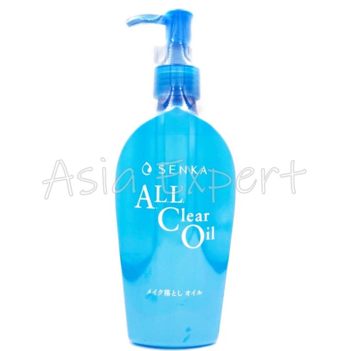 ของแท้ญี่ปุ่น SHISEIDO SENKA All Clear Oil 230mL คลีนซิ่งออยล์ | Lazada ...