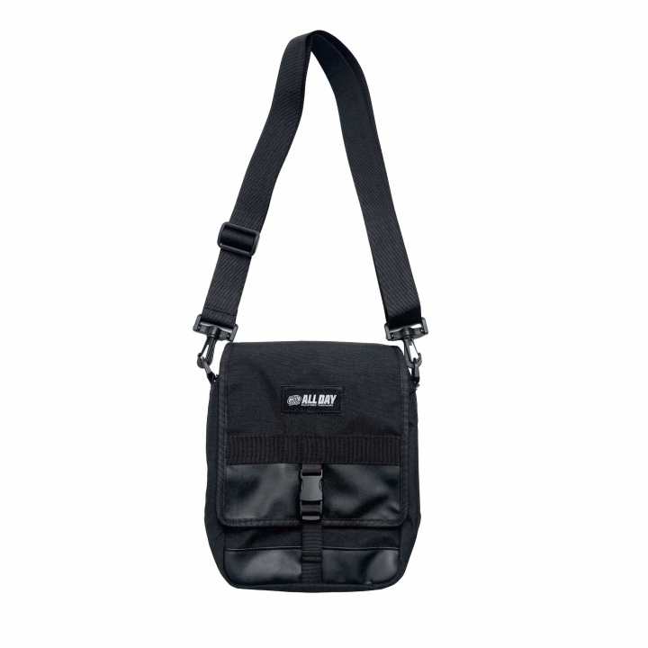 GOODLIFE - SLING MONEY BAG (BLACK) LEATHER | Lazada PH