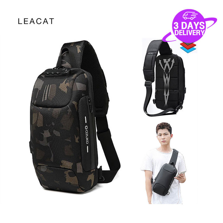 OZUKO Crossbody bag Oxford Cloth Waterproof Anti-theft Shoulder bag ...