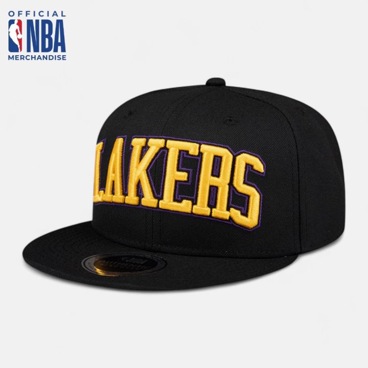 Official NBA Los Angeles Lakers Mens Cap Team 3D Embroidery Flat | LA ...