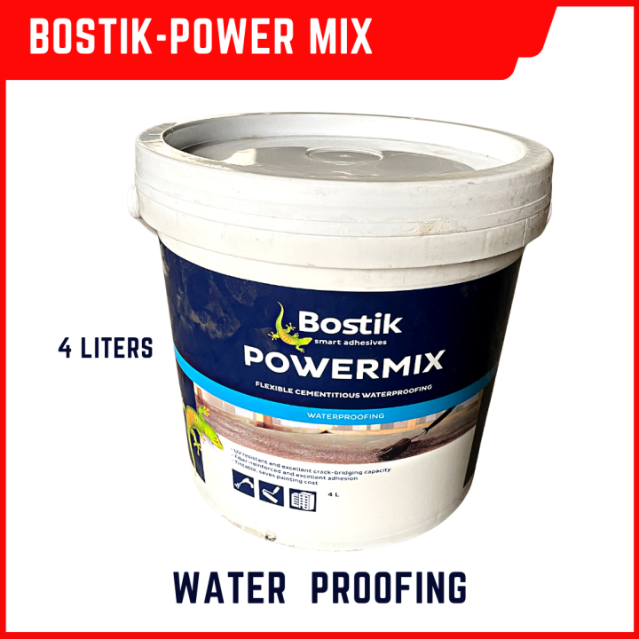 Bostik Power Mix Cementitious Waterproofing 1 Gallon (PMGB) | Lazada PH