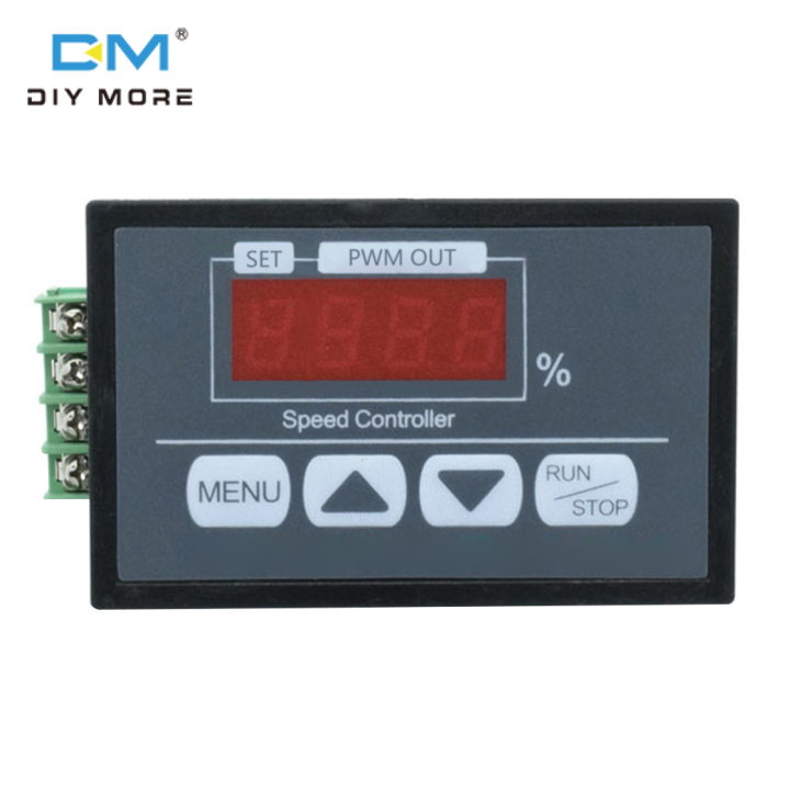 diymore DC6-60V DC PWM Motor Speed Regulator Power Controller with LED ...