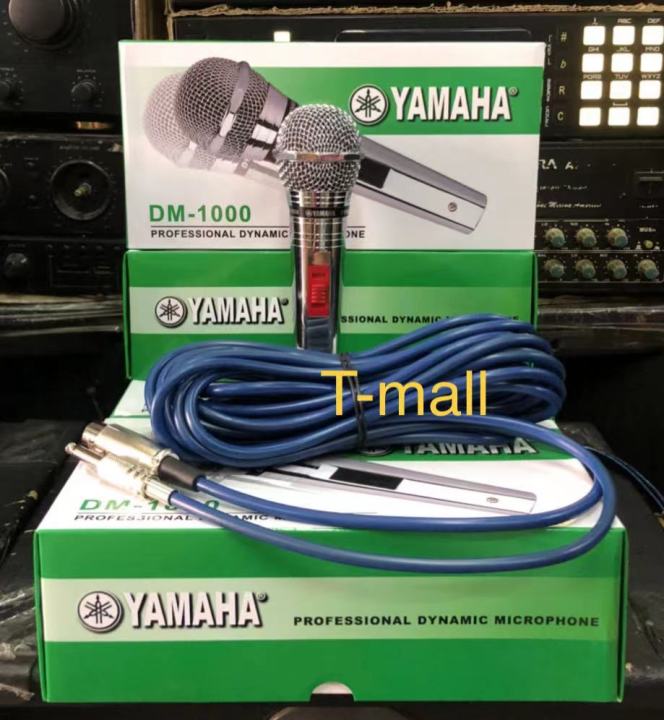100% original Yamaha DM-1000/DM-8000 microphone (silver)/Tested before ...