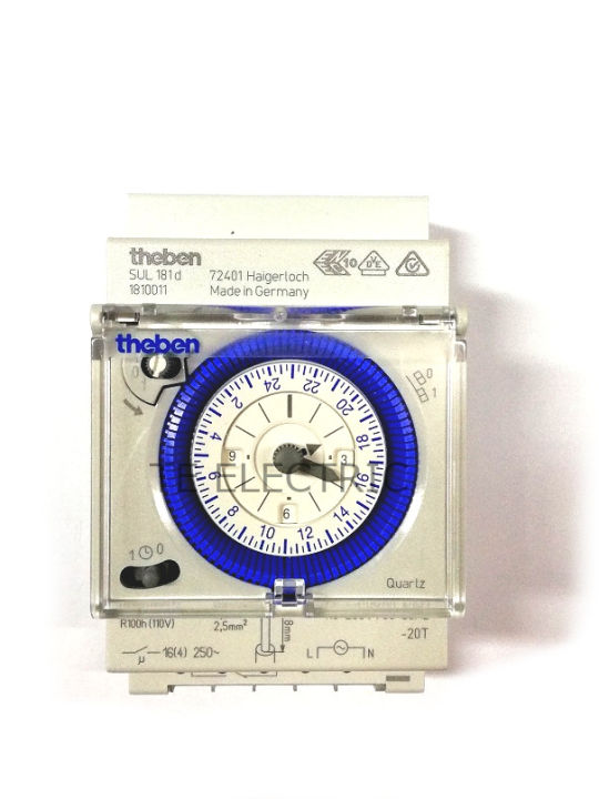 THEBEN SUL 181D 24V DAILY PROGRAM ANALOGUE TIMER SWITCH 24HRS 24 HOURS ...