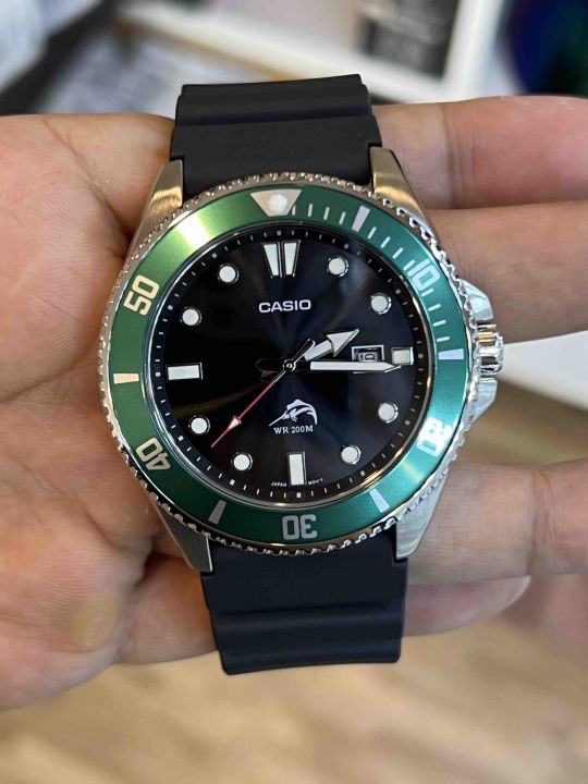 ORIGINAL CASIO DURO(STARBUCKS) Men Diver's Watch MDV-106B-1A3V / CASIO ...