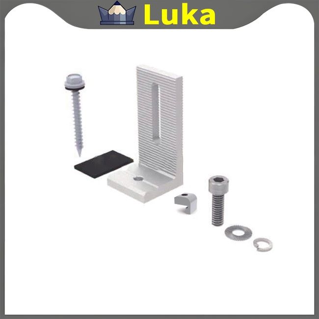 L-Foot Set Solar Panel Mounting Accesories | Lazada PH