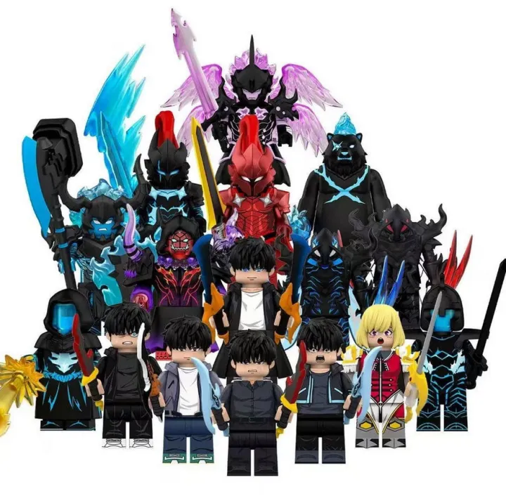 Solo Leveling: Hunter Sung Jin-Woo (Bael the Fang) Building Block ...