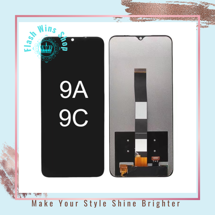Xiaomi Redmi 9A , 9C Replacement LCD Display Screen Glass Touch Glass ...
