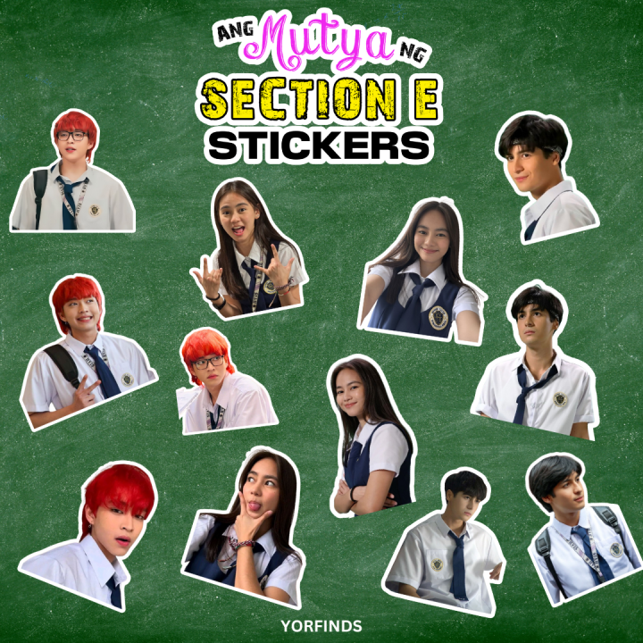 Ang Mutya ng Section E 10 PCS / 30 + 5 PCS FREE Glossy Paper Stickers ...