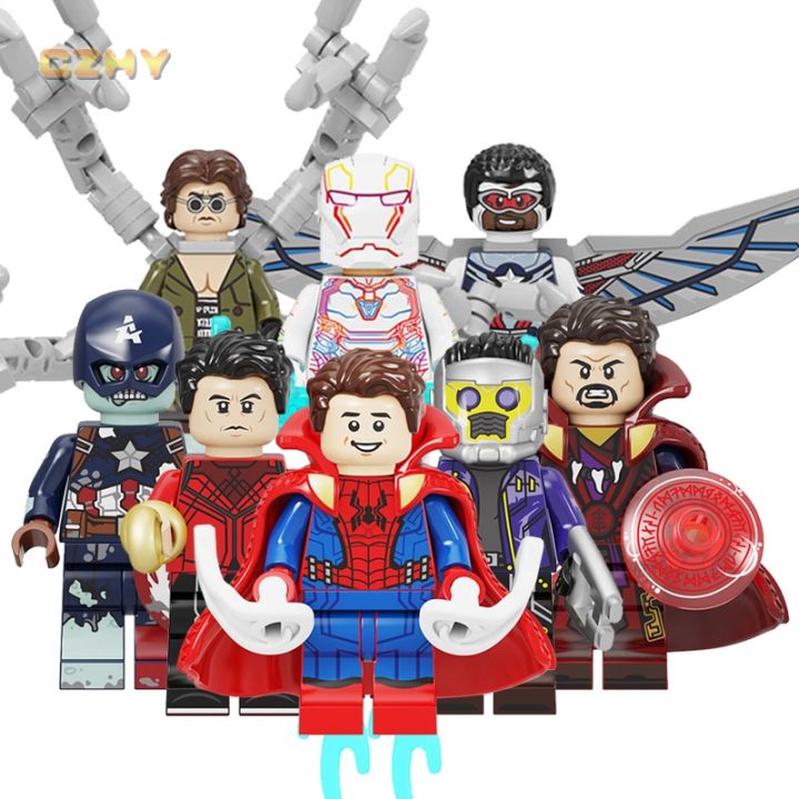 Minifigures Spiderman Shang-chi Doctor Octopus Blocks Toys Gift | Lazada PH