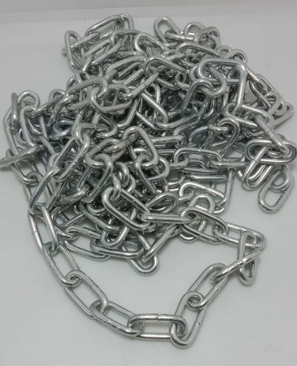 Harga Hemat !! 1 Meter Rantai Kapal 1/8 mm / Rantai Besi Kapal / Rantai ...