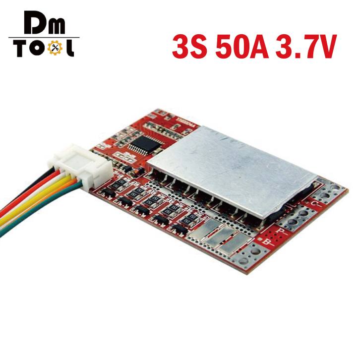 DM 3S 5S 50A Lithium B-attery Protection Board 3.7V PO4 B-attery BMS ...