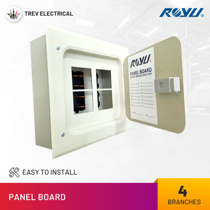 TREV Royu Panel Box 4 Branches | Lazada PH