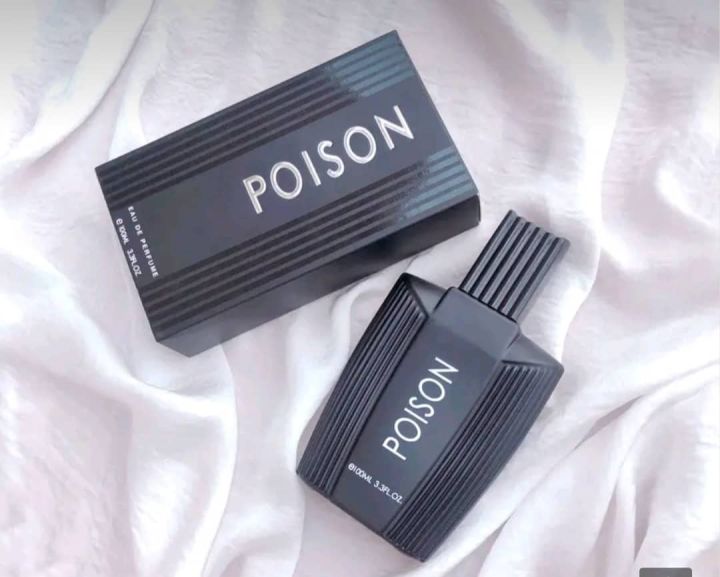100ML poison Men Perfume woody & powdery scent | Lazada PH