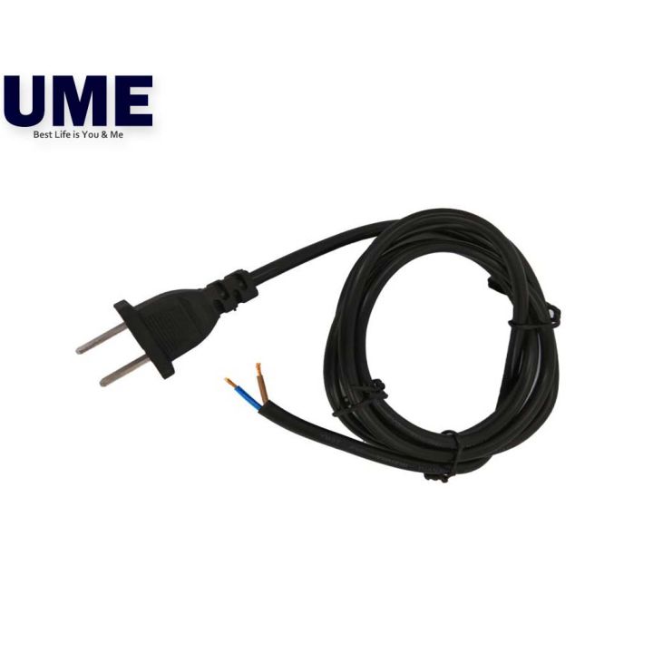 US 2 Pin Plug AC Power Cord Replacement Power Supply Cord Cable For ...