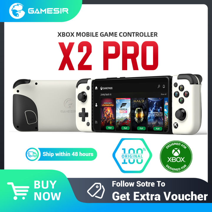 GameSir แผ่นเกม Xbox X2 Pro Android ชนิด C สำหรับ Xbox จอยควบคุมเกมมือถือเกม Xbox ผ่าน XCloud ...
