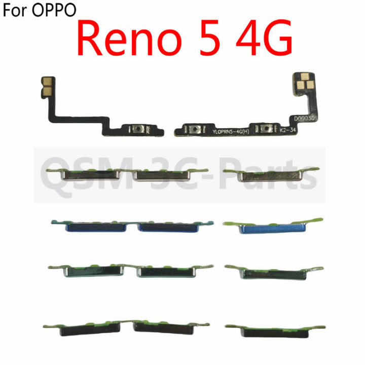 Power on off Switch Button Side Volume Buttons Flex Cable Replacement ...