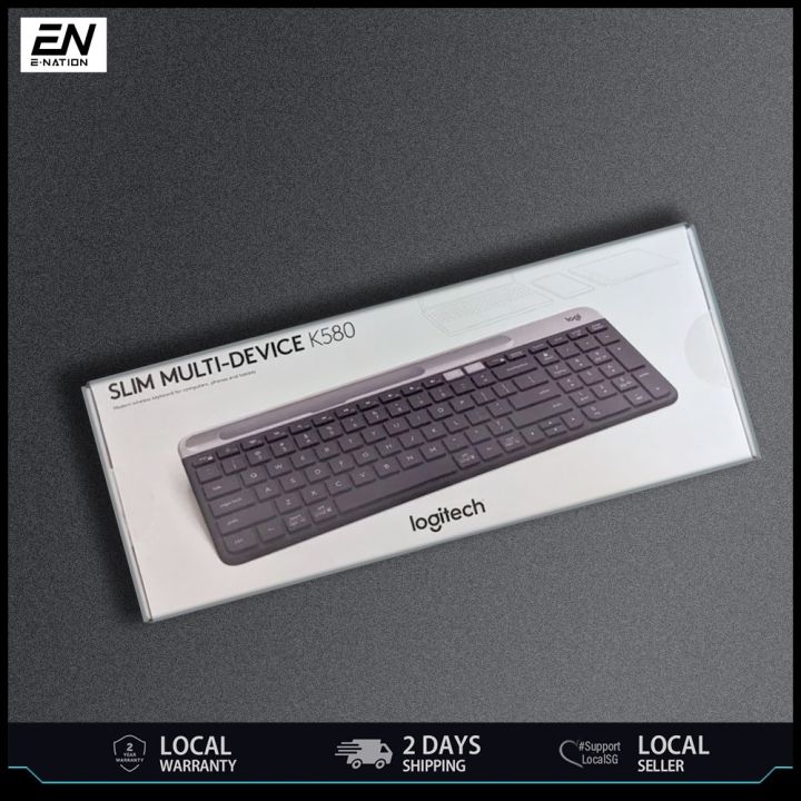 Logitech K580 Slim Wireless Multi-Device Keyboard | Lazada