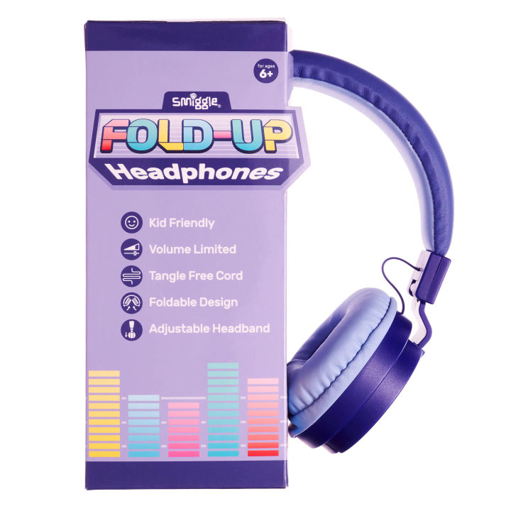 SMIGGLE CLASSIC FOLD UP HEADPHONES (no mic) | Lazada PH