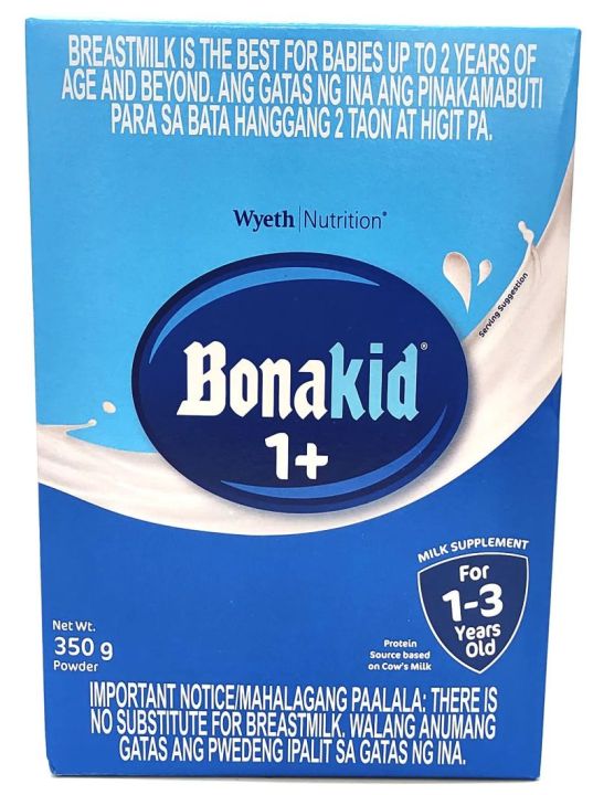 Bonakid for Children 1 to 3 Years Old 350g Stage 3 Powdered Milk Drink ...