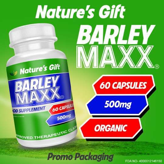Nature's Gift Barley Maxx Organic Barley Capsules 60 capsules | Lazada PH
