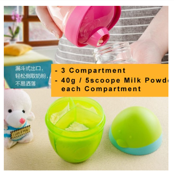 Hogokids Penguin Shape Milk Powder Dispenser BPA Free-BEKAS ISI SUSU ...