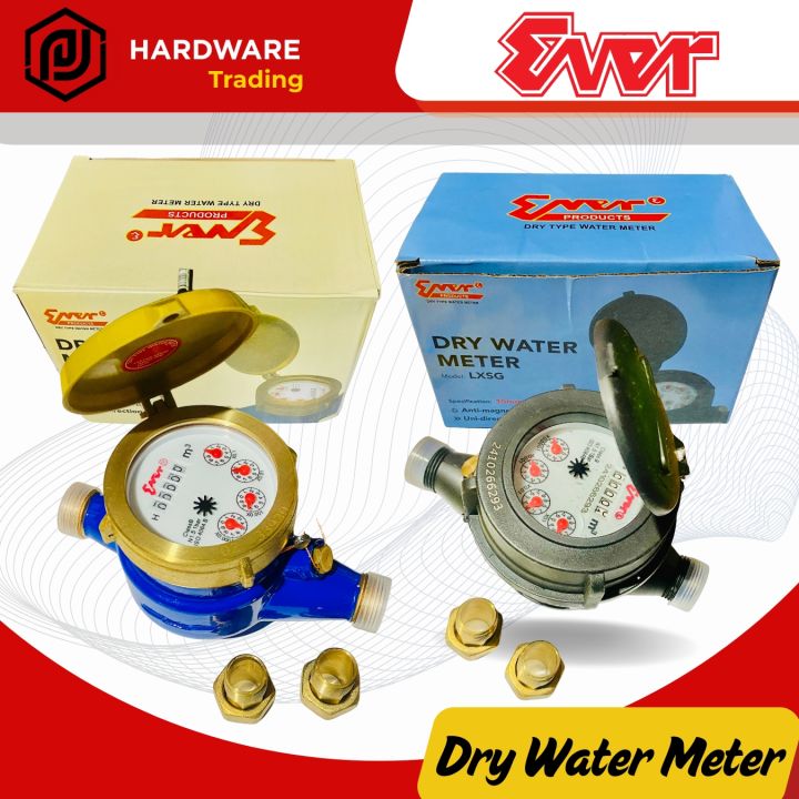 EVER Water Meter ( Plastic, Brass )-Lyn | Lazada PH