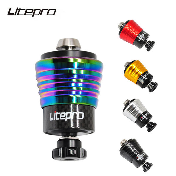 Litepro Folding Bicycle Rear Suspension Shock Spring Titanium Shaft ...