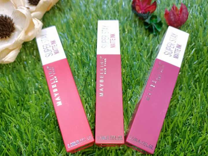 1 Paket isi 3 pcs Lip MB Super Stay | Lazada Indonesia