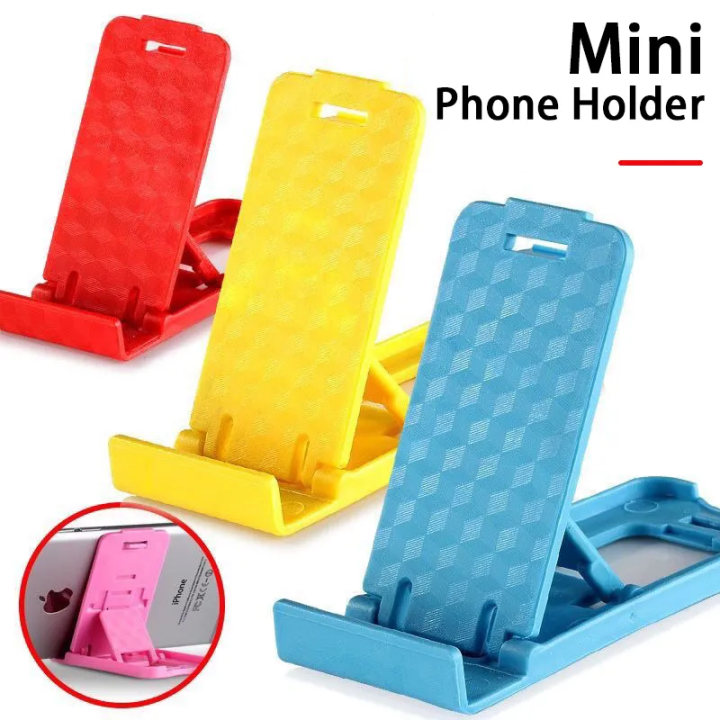Mini phone holder is easy to carry and use, suitable for any phone ...