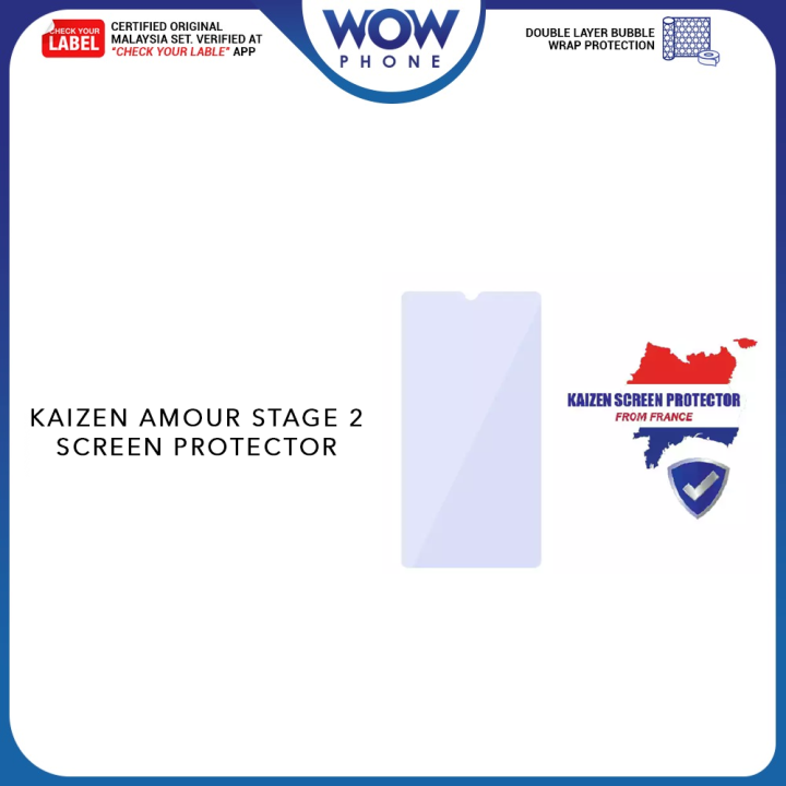 [PHONES BELOW RM2K ONLY] KAIZEN AMOUR Stage 2 Screen Protector With 1 ...