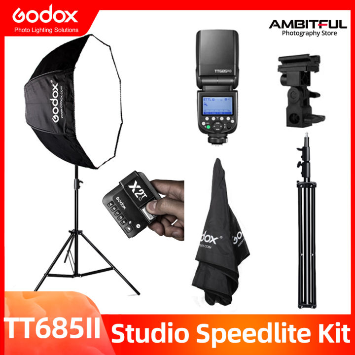 Godox TT685II TT685-II TT685 II Speedlite Studio Flash with 80cm ...