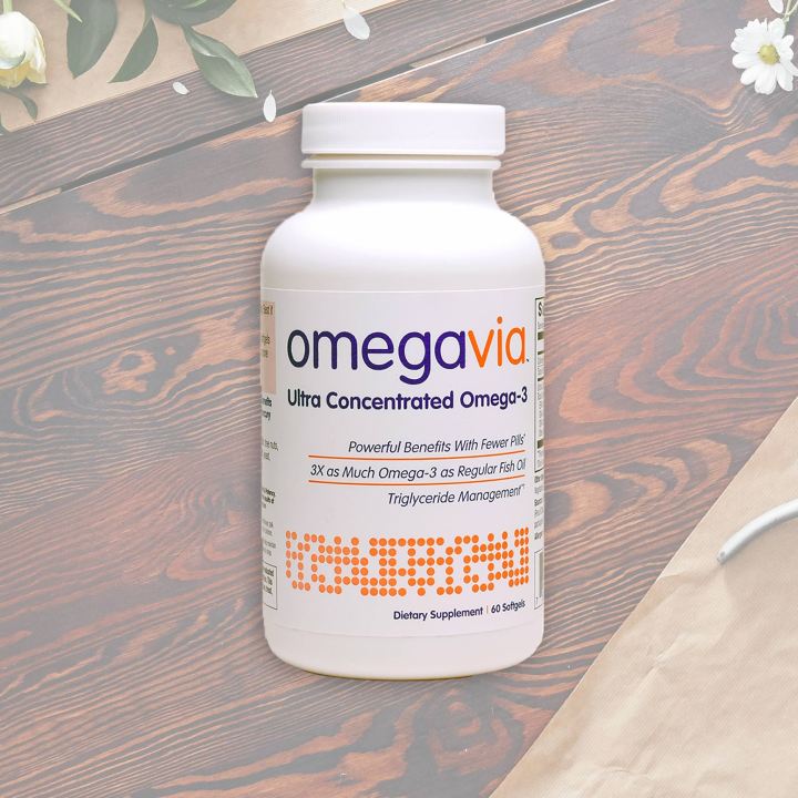 OmegaVia Pharmaceutical Grade Omega-3 Fish Oil – Authorized Distributor ...