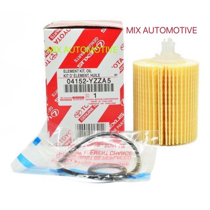 100% TOYOTA OIL FILTER MARK X FJ CRUISER LEXUS IS250 IS350 GENUINE PARTS 04152-YZZA5 PENAPIS ...
