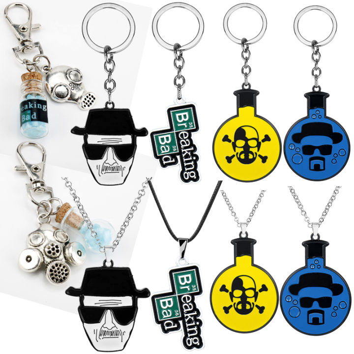 【Lowest Prices Online】 Breaking Bad Cartoon Figure Keychain Tv Jewelry ...
