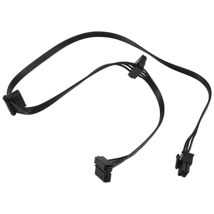 PCIe 6 Pin 1 to 3 Molex IDE Power Supply Cable Modular PSU 4 Pin ...