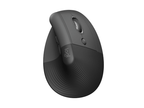 Logitech Lift Vertical Ergonomic Mouse, Medium, 6 Buttons, Graphite ...
