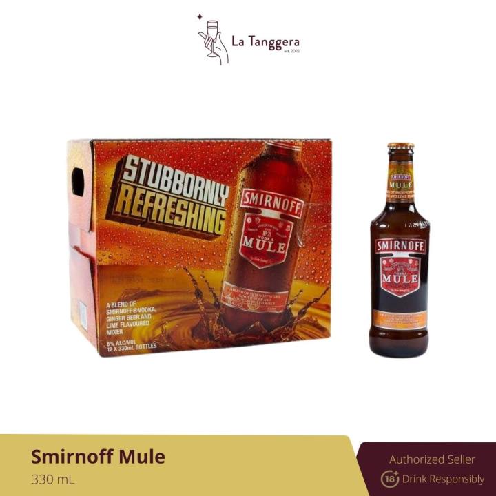 Smirnoff Mule 330ml Ginger Beer - Pack of 12 Bottles | Lazada PH