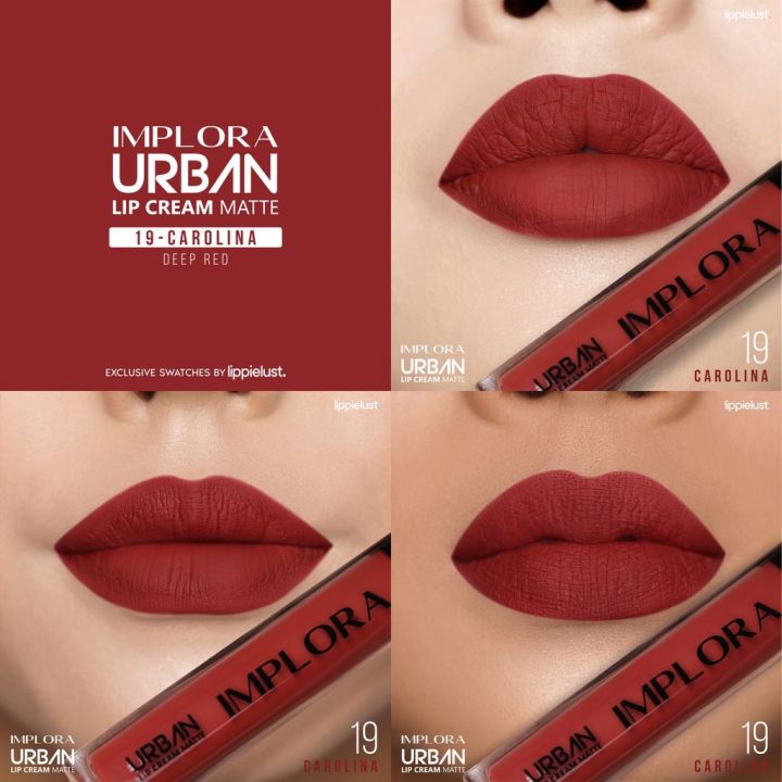 ORIGINAL COLORS IMPLORA URBAN LIP CREAM MATTE CREAM | Lazada