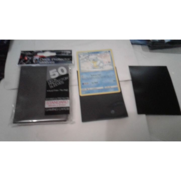 ULTRA PRO BIG BLACK SLEEVE 1 ONE PACK 50 PIECE ultra pro tcg MAGIC ...