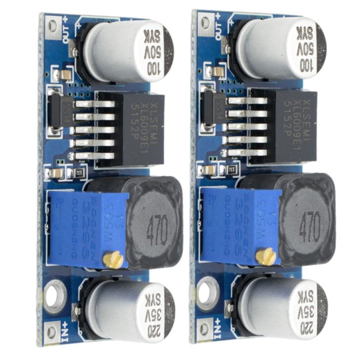 2pc Powerful Efficient XL6009 Current Booster Voltage Regulator for ...