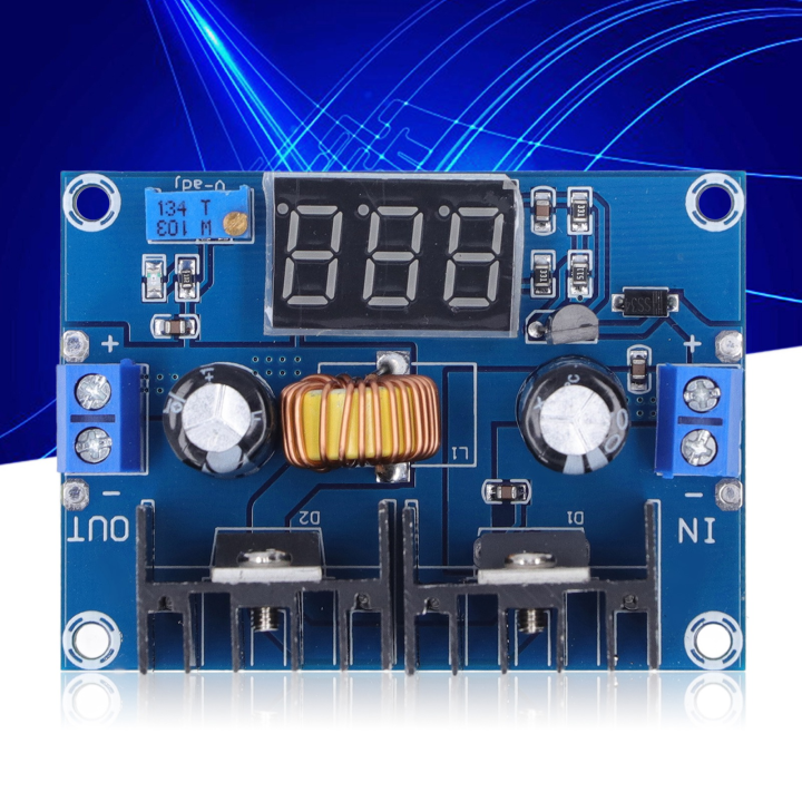 DC to DC Buck Module High Power Voltage Regulator Board with Display 8A ...