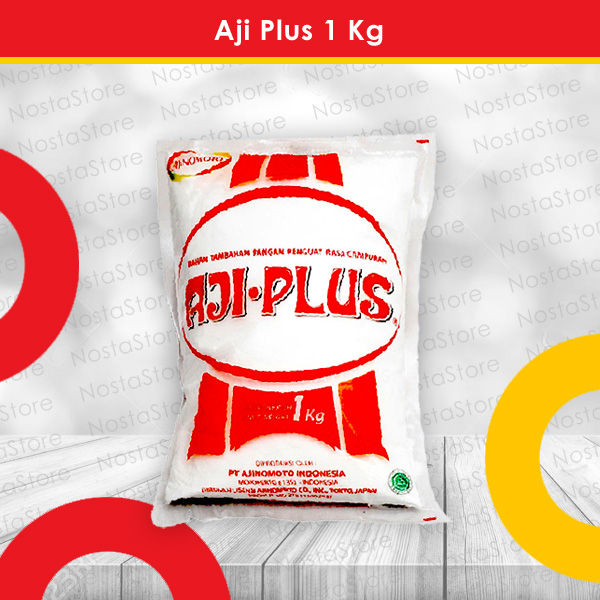 Aji Plus / Ajiplus / MSG / Micin Ajinomoto (Bumbu Penyedap Rasa) 1 Kg | Lazada Indonesia