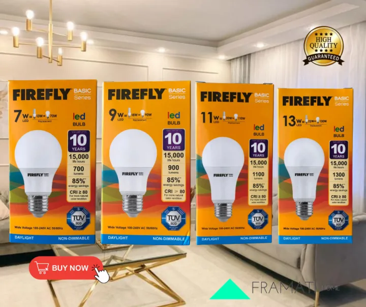 FIREFLY LED DAYLIGHT 7W 9W 11W 13W | Lazada PH
