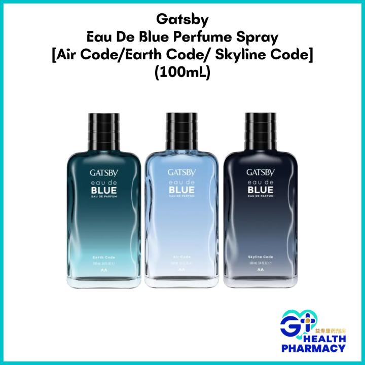 Gatsby Eau De Blue Perfume Spray [Air Code/Earth Code/ Skyline Code ...
