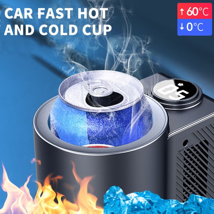 LST 2-In-1 Car Smart Cooling & Heating Cup Electric Mug Coffee Milk ...