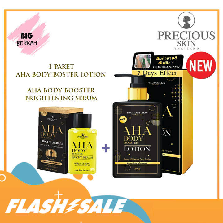 Precious Skin AHA Body Booster Lotion Extract Whitening Body Lotion ...