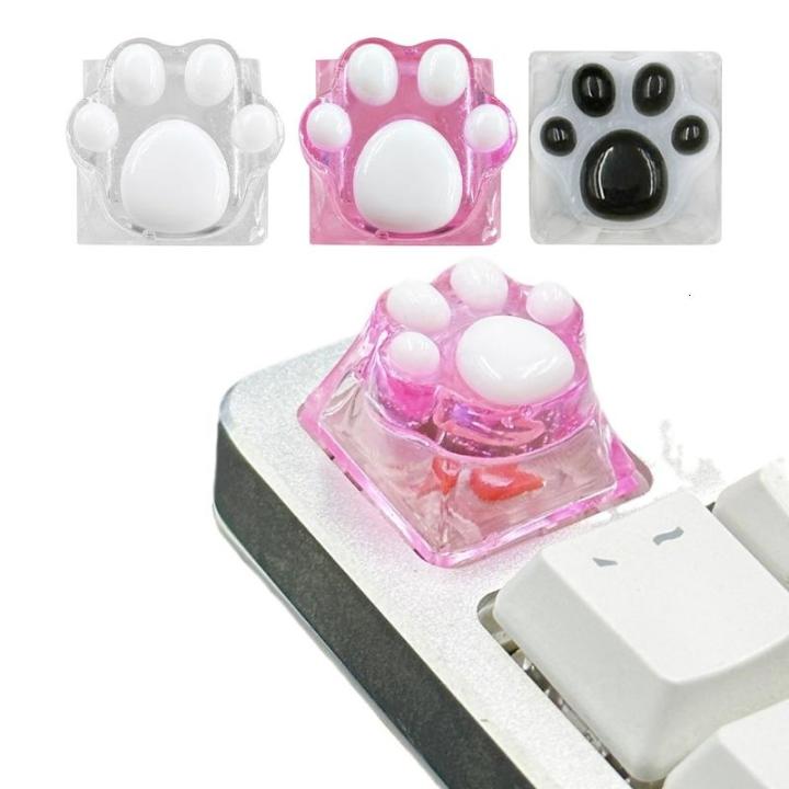 Lovely Claw Resin Keycap for Mechanical Keyboard with Backlights ...